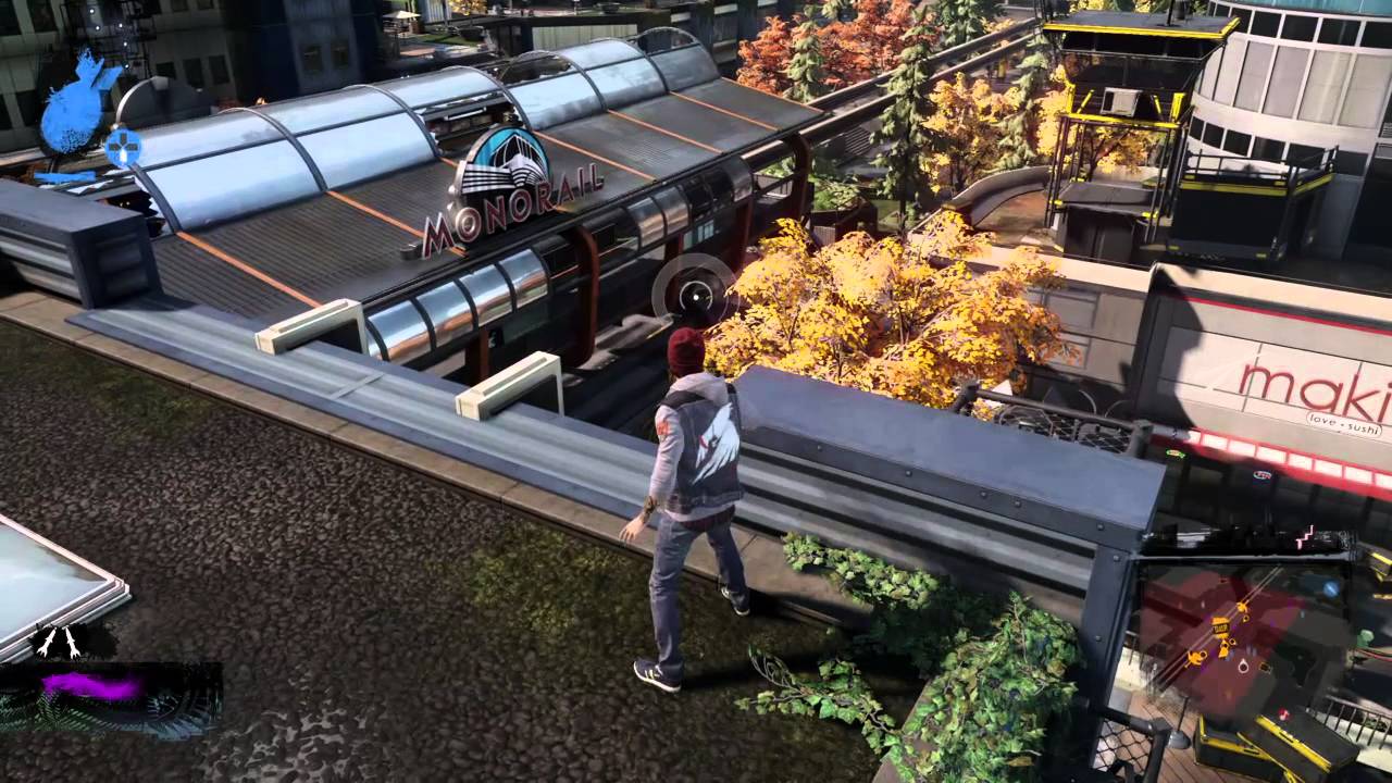 inFAMOUS Second Son Liberating DUP outpost - YouTube