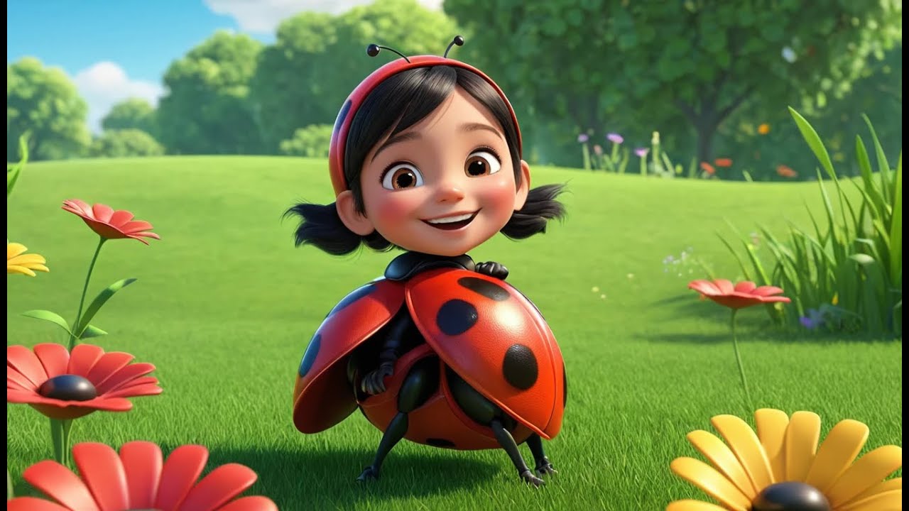Itsy Bitsy Ladybug | Fun Insect Song for Kids | Educational Nursery ...