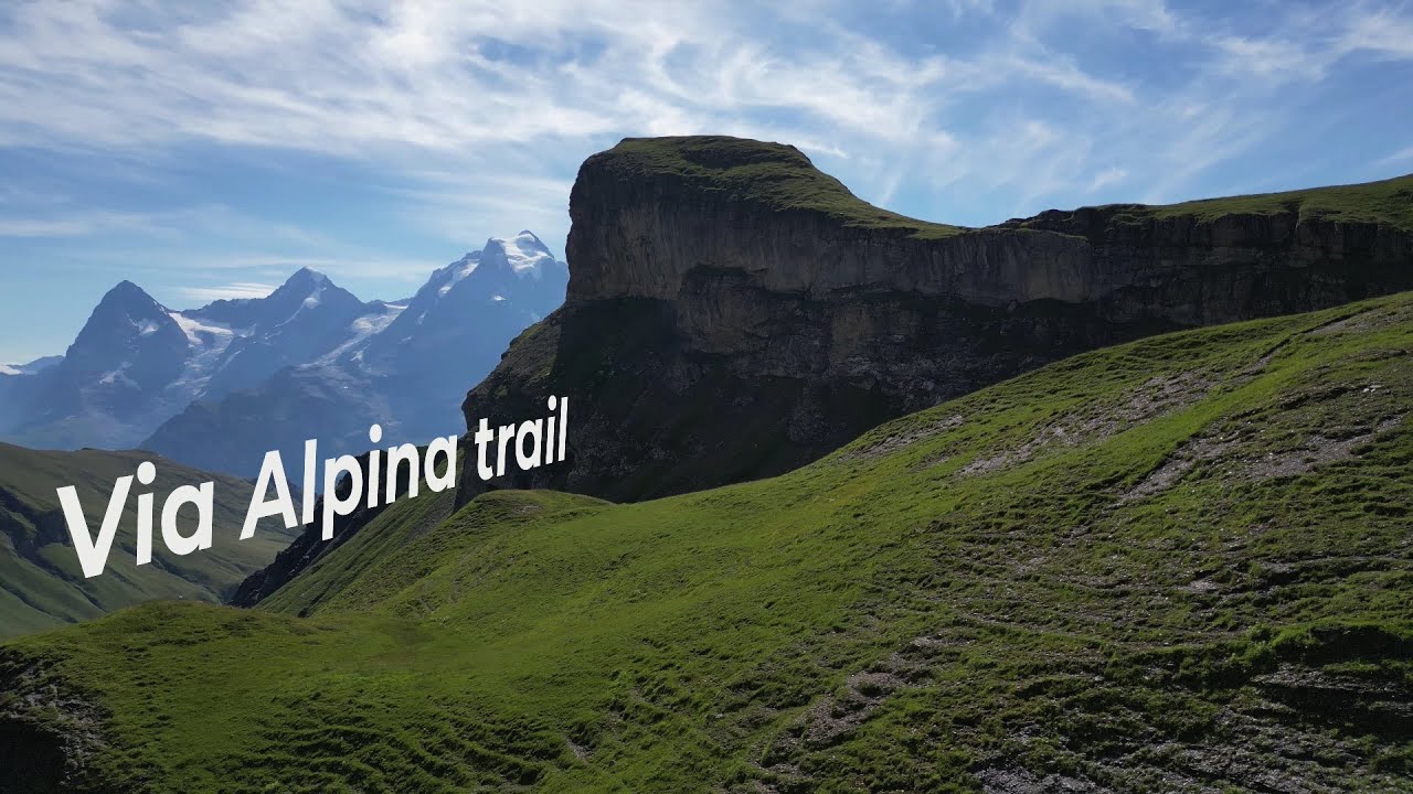 7 DAYS SOLO HIKE | Via Alpina Trail | Stage 10-16 Switzerland - YouTube