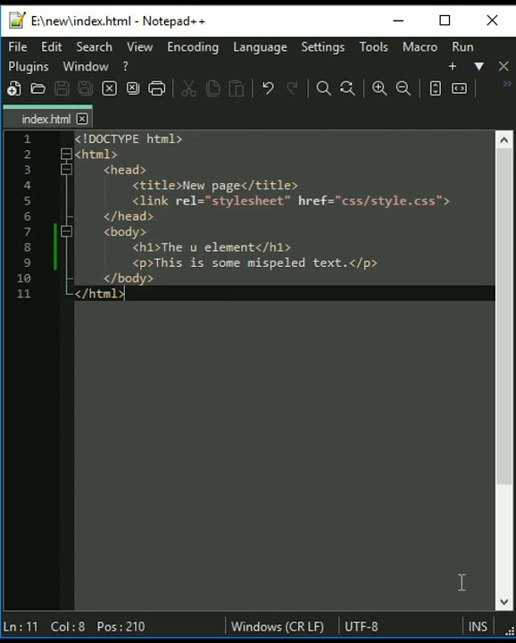 Html Tag U Html Html5 Webdeveloper Shorts Youtubeshorts Mybloopers Youtube
