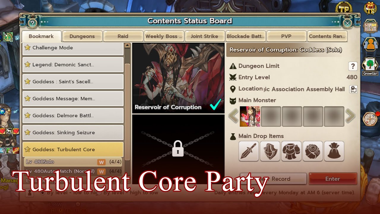 Turbulent Core Party [Tree of Savior] - YouTube