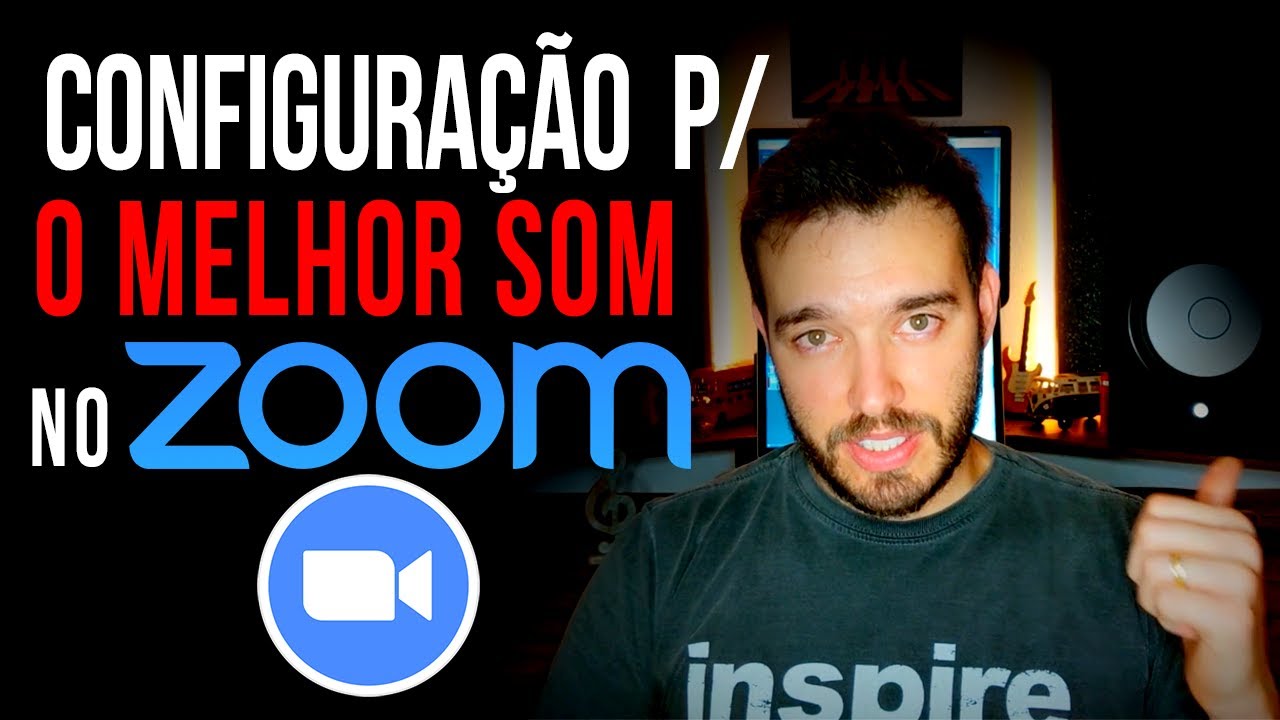 Como configurar o ZOOM para ter o MELHOR SOM possível - YouTube