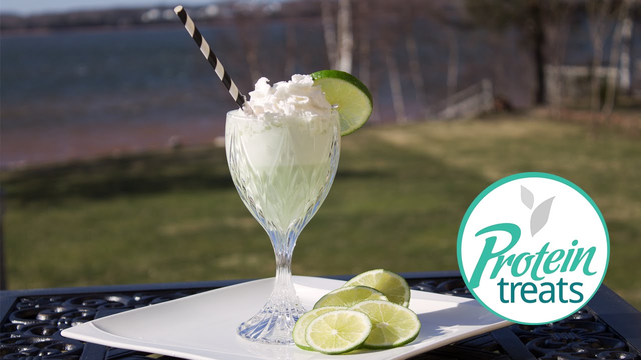 Key Lime Pie Protein Shake - Protein Treats By Nutracelle - YouTube