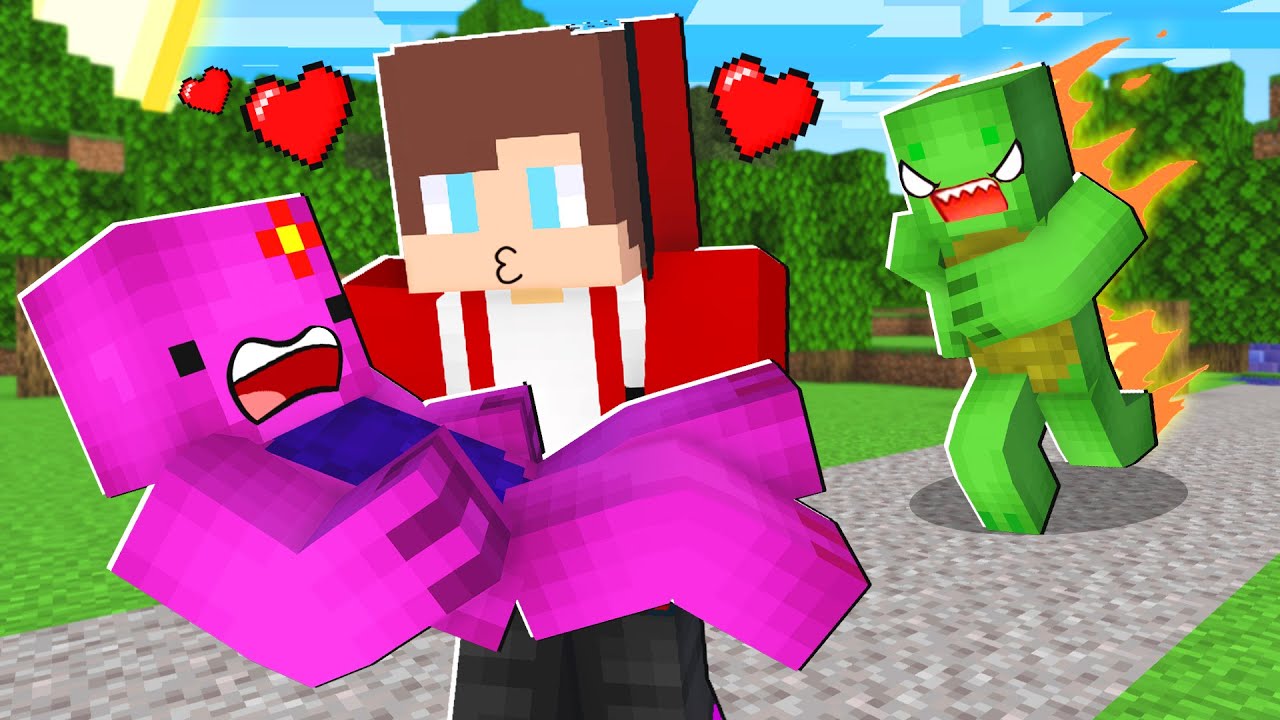 Maizen is IN LOVE with Mikey WIFE - Funny Story on Minecraft (JJ and ...