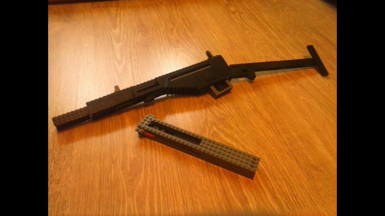 Working Lego Sten mk2 - YouTube