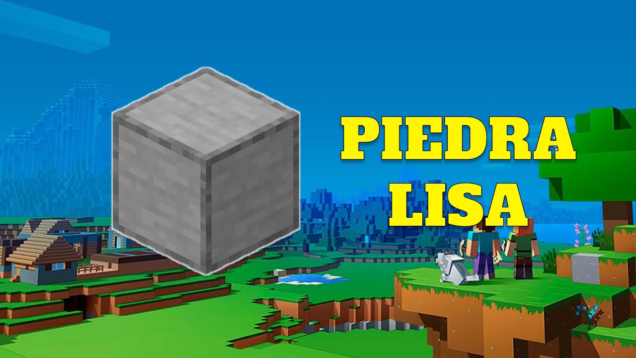 Como hacer PIEDRA LISA en Minecraft - YouTube
