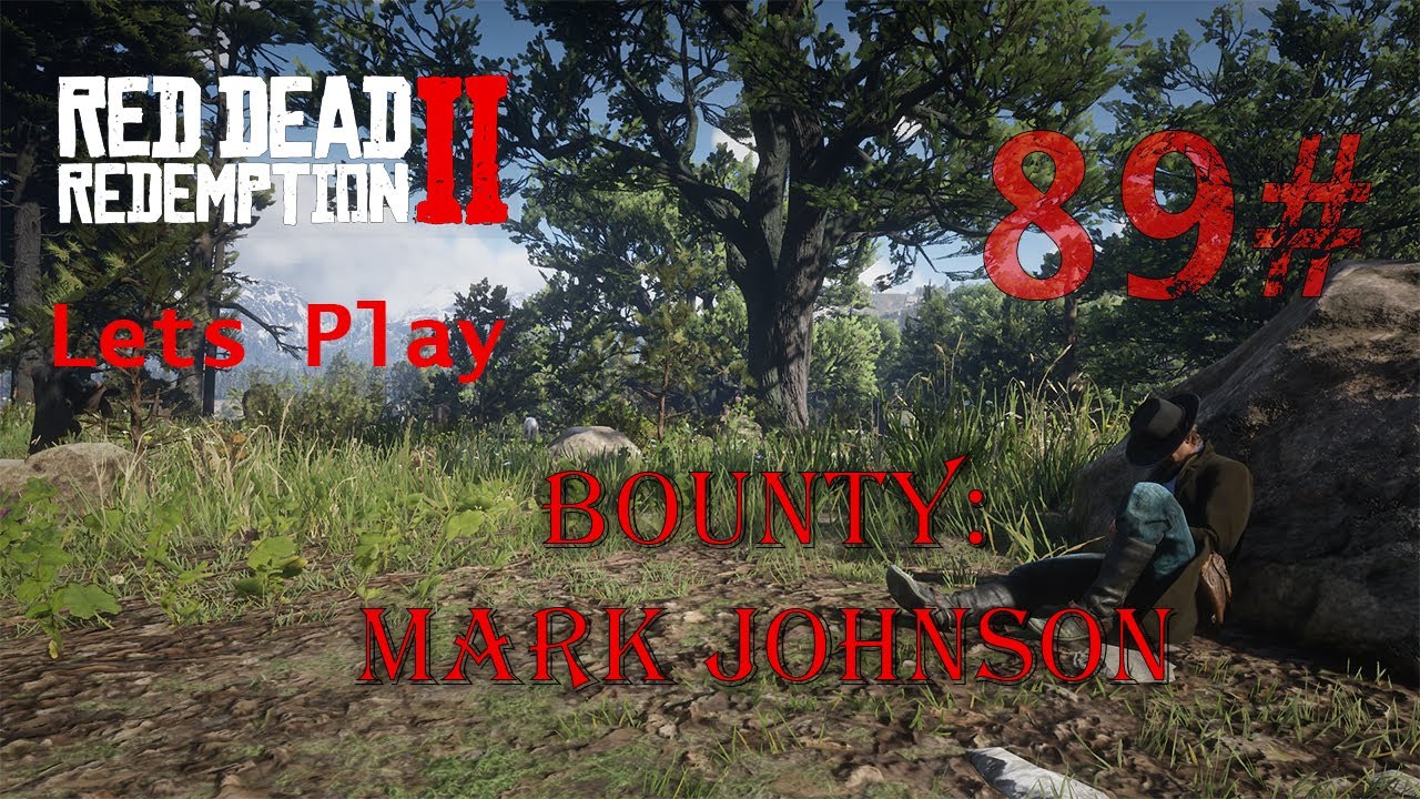 Red Dead Redemption 2 | Bounty: Mark Johnson 89# - YouTube