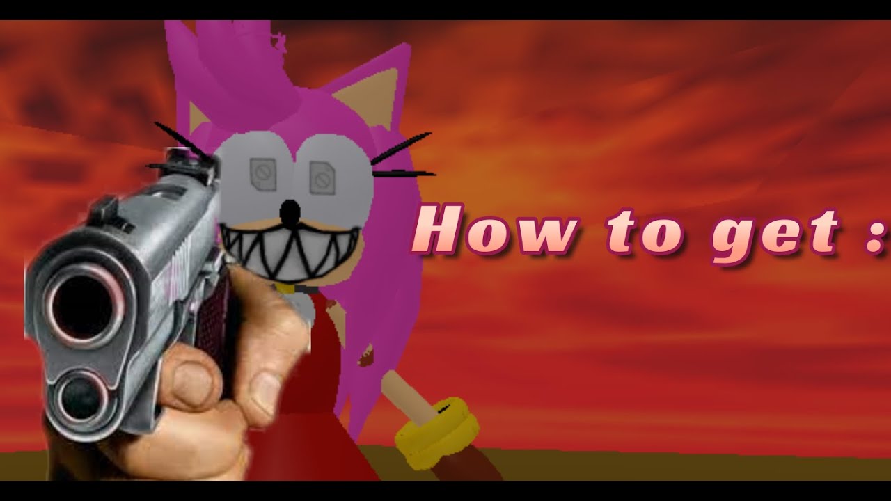How to get Mashed Amy In Sonic.EXE RP + PVP - YouTube