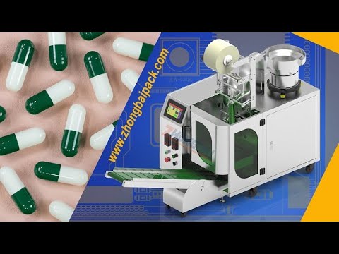 Capsule Sachet Packing Machine Capsule Pouch Packing Machine - YouTube