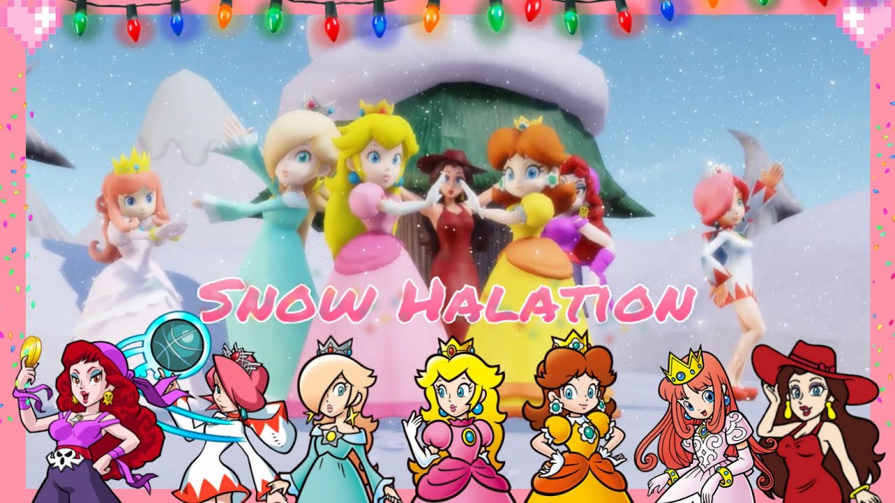 🌸 Snow Halation MMD Peach and Friends 🌸 - YouTube
