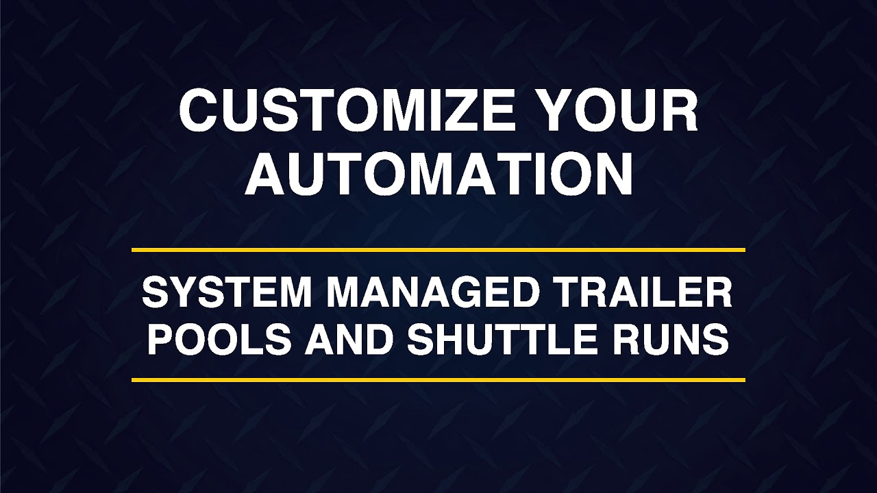 Yard Management Solutions / Yard Smart Automation - YouTube