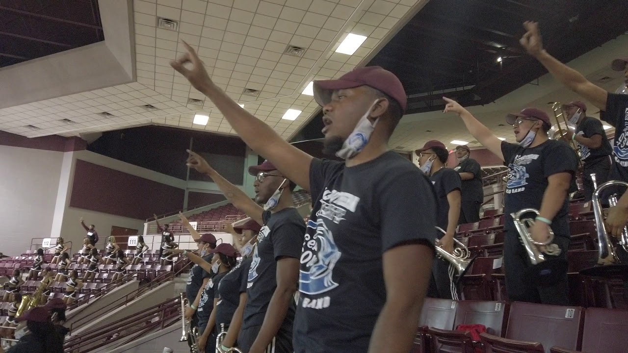 Texas Southern University Ocean of Soul Pep Band: I'm So Glad (TXSU vs ...