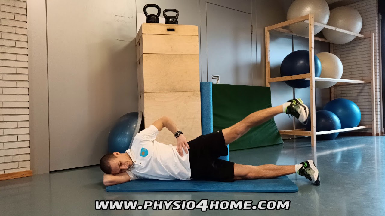 18 - Strengthen Isotonic; Hip, Straight Leg Abduction With Rotation ...
