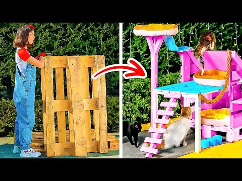 DIY Cute Miniature House For Your Pets