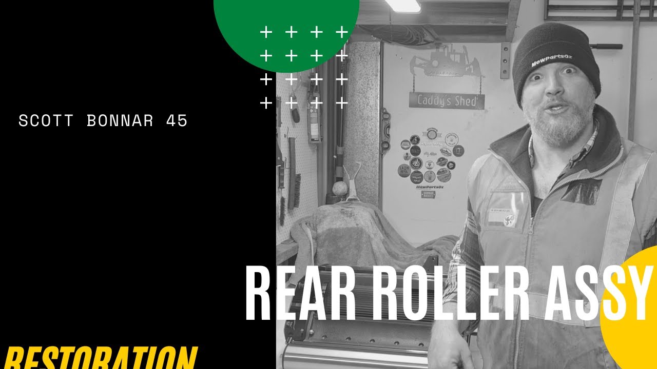 Scott Bonnar 45 Restoration - Sole Plate and front Roller install - YouTube