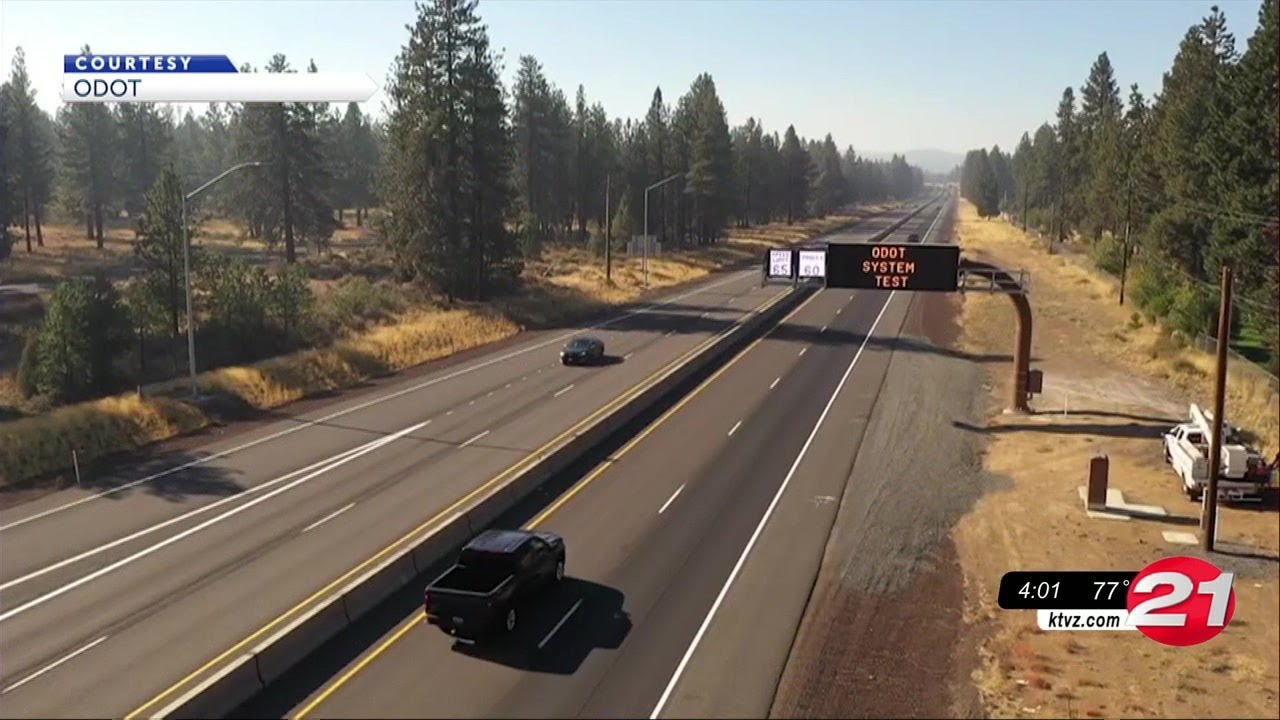 Variable speed limit signs set to debut on Hwy. 97 south of Bend, with ...