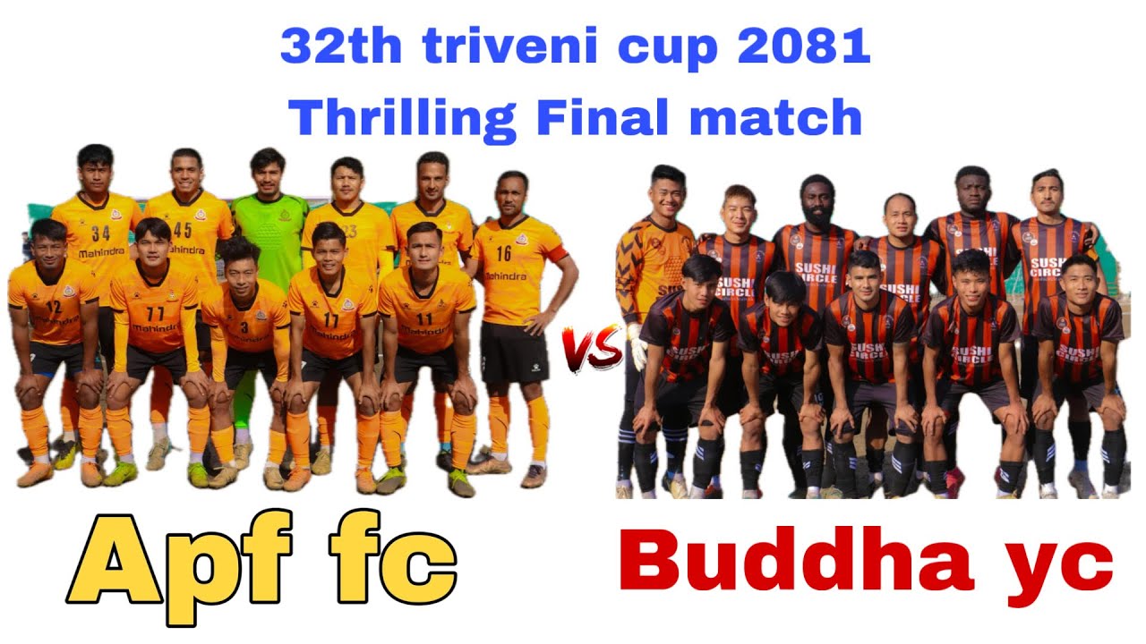 Dami Final match | APF fc vs Buddha yc Bhotewodar| 32th triveni cup ...