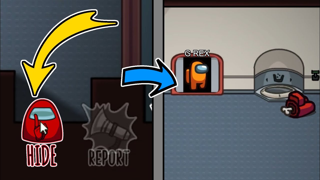 What if Crewmates can hide inside this door in the Meeting room in ...