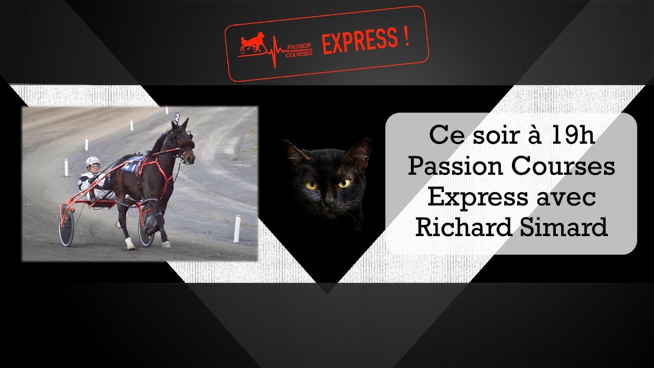 Passion Courses EXPRESS - Invité Richard Simard (2021-08-25) - YouTube
