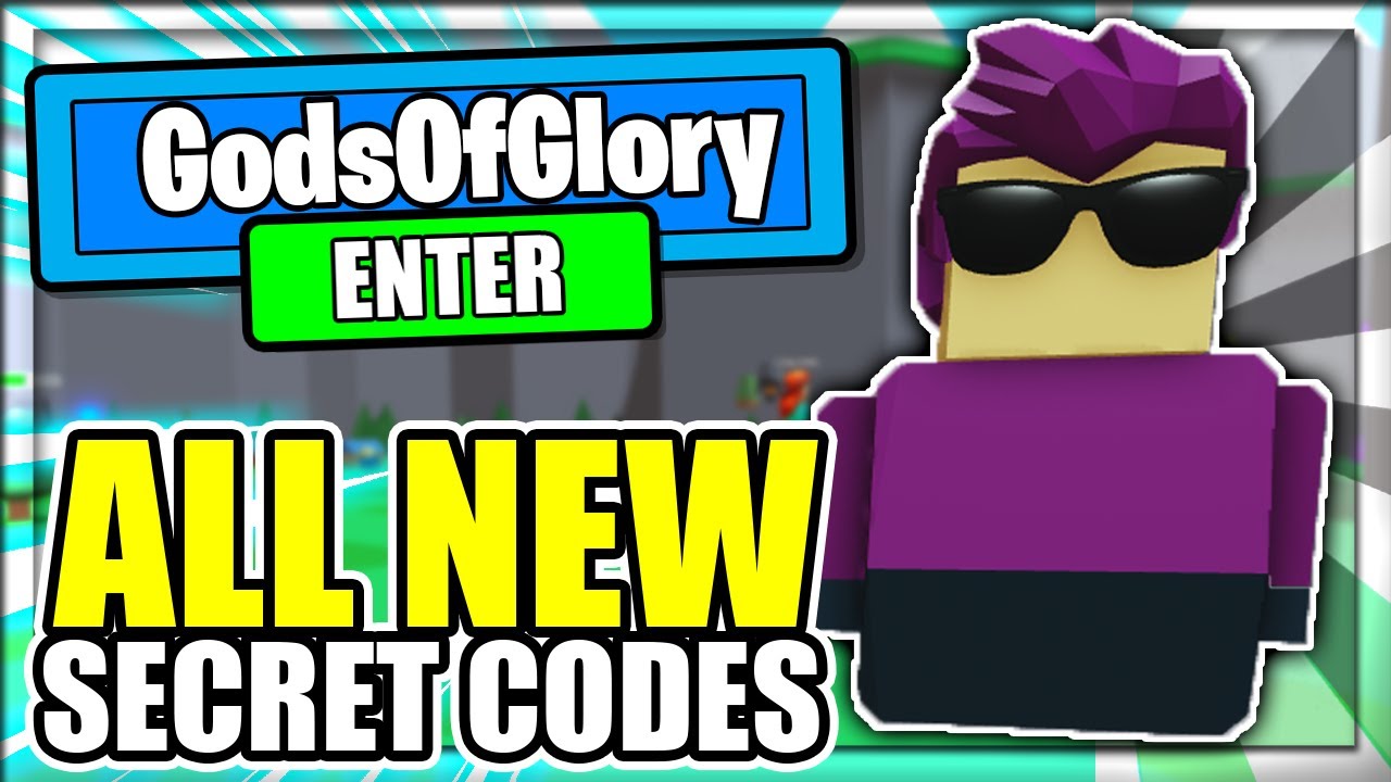 ALL *NEW* SECRET OP CODES! Gods Of Glory Roblox - YouTube