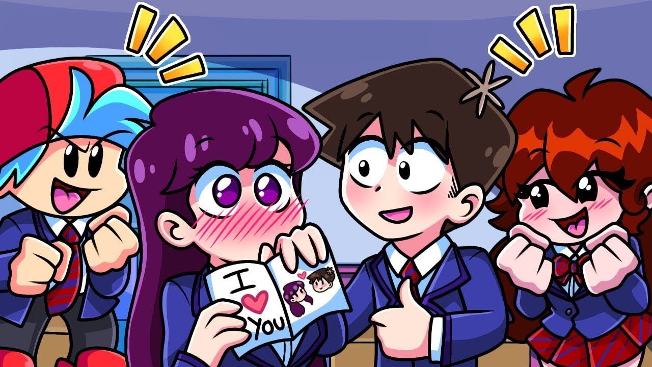 Friday Night Funkin' VS Komi Can't Communicate & Hayase Nagatoro Weeks ...