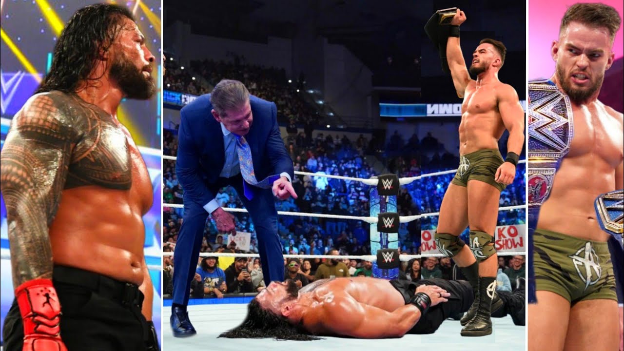 Vince McMahon Returns And Helps Austin Theory To Dethrone Roman Reigns ...