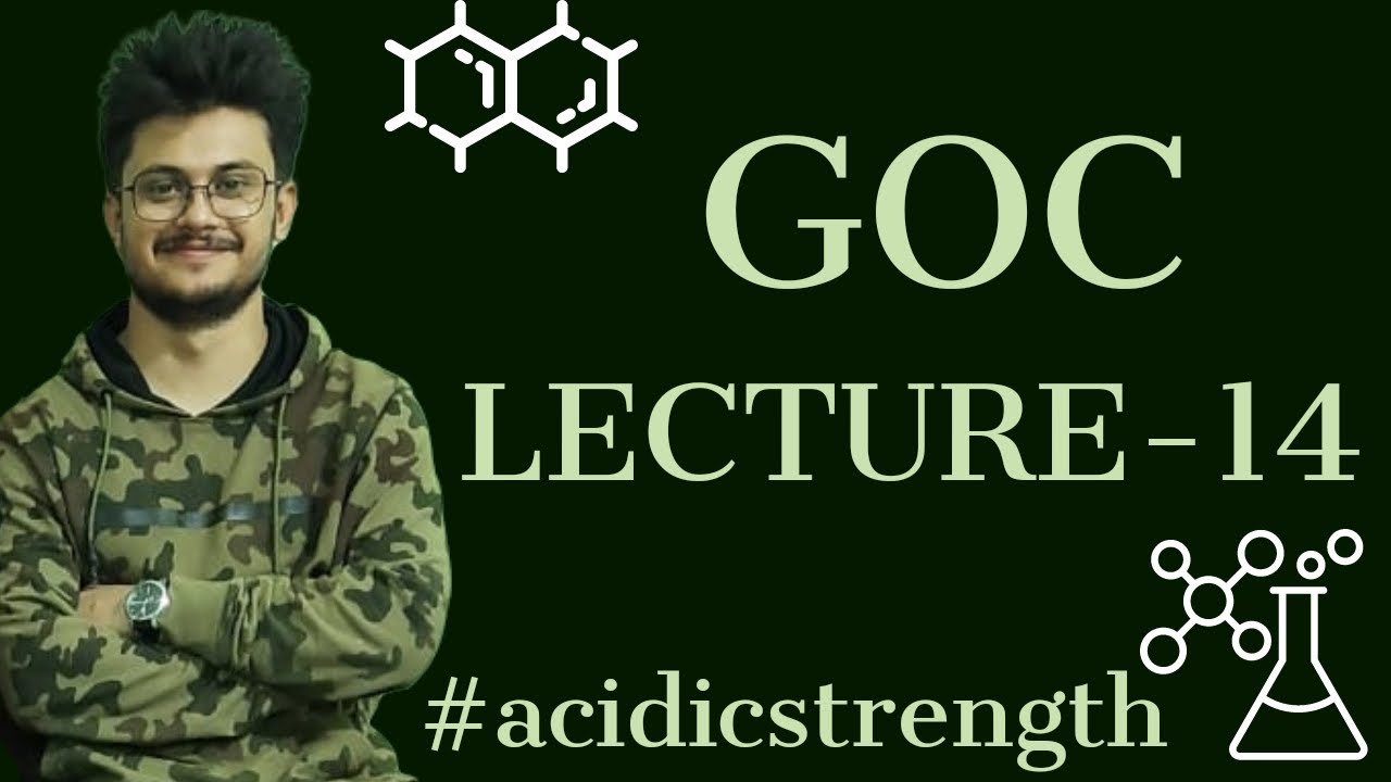 #Lecture 14 Acidic strength jee adv. Chemiit Vishal sir - YouTube