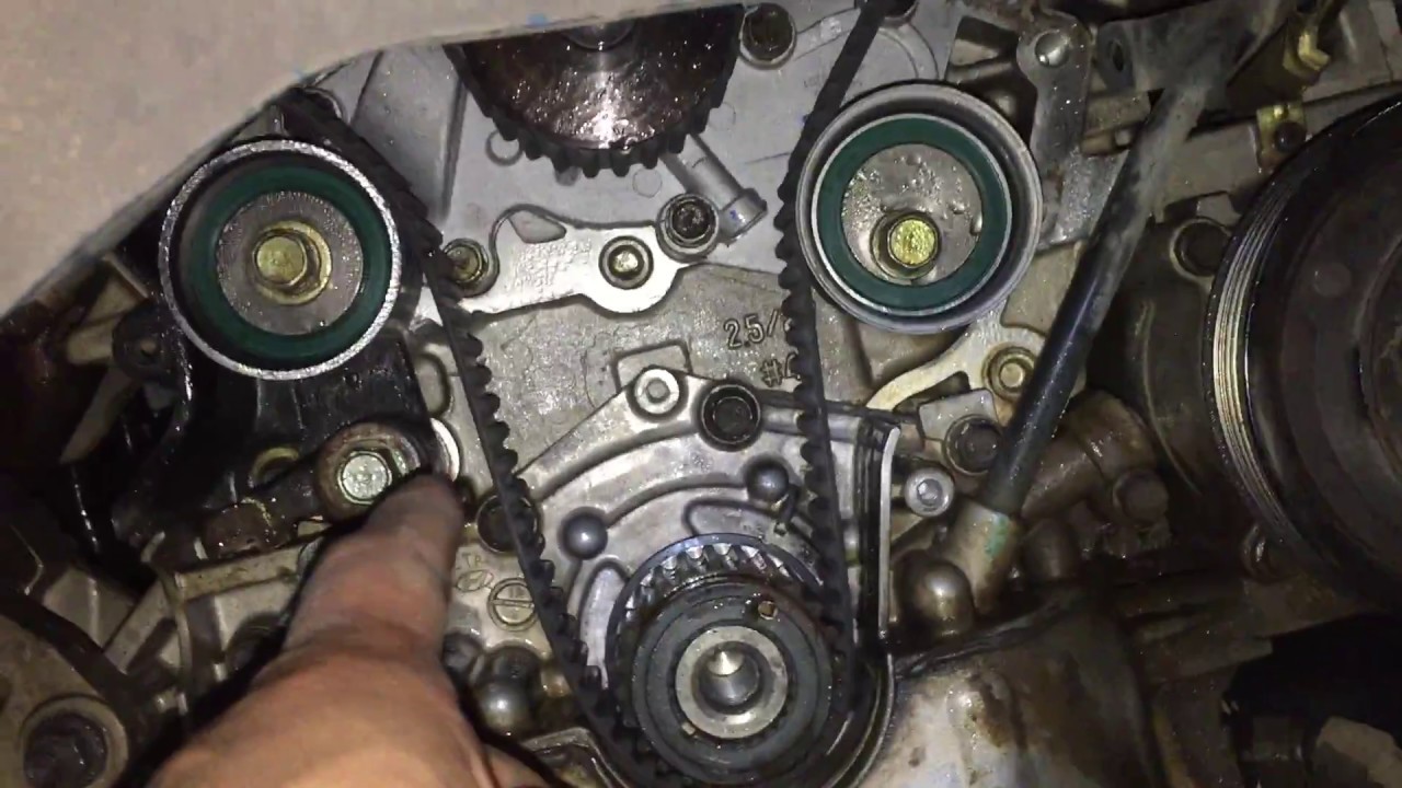 Timing Belt Automatic Tensioner Reload Easy Solved YouTube Timing Belt Automatic Tensioner Reload Easy Solved YouTube
