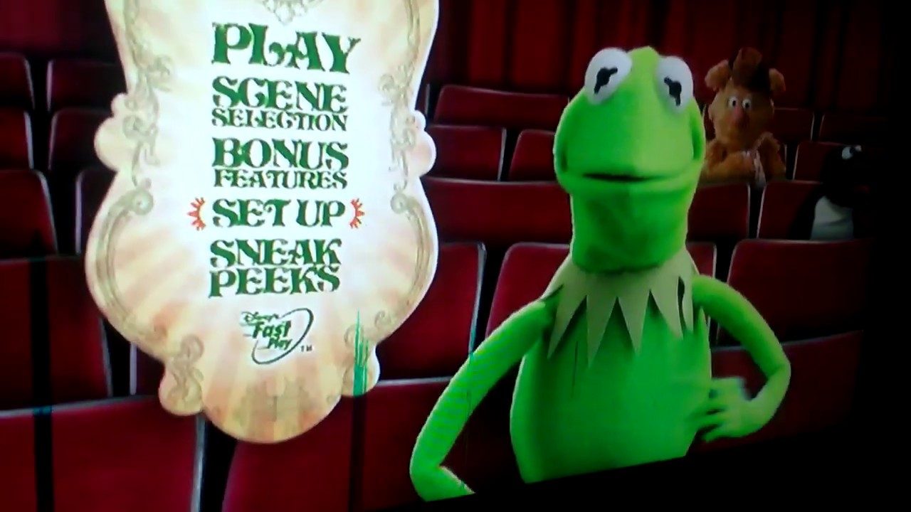 The Muppets 2011 movie DVD menu walkthrough - YouTube