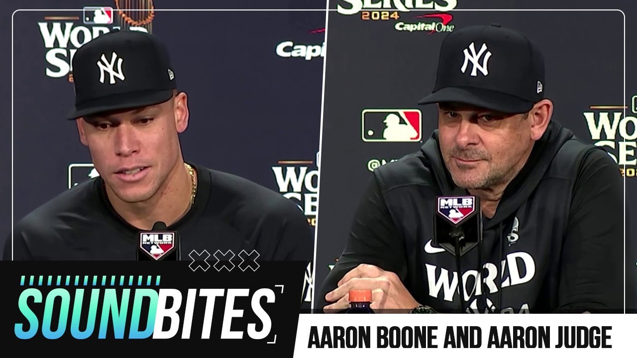 MLB: Judge, Boone relishing Yankees v Dodgers World Series 43 years in ...
