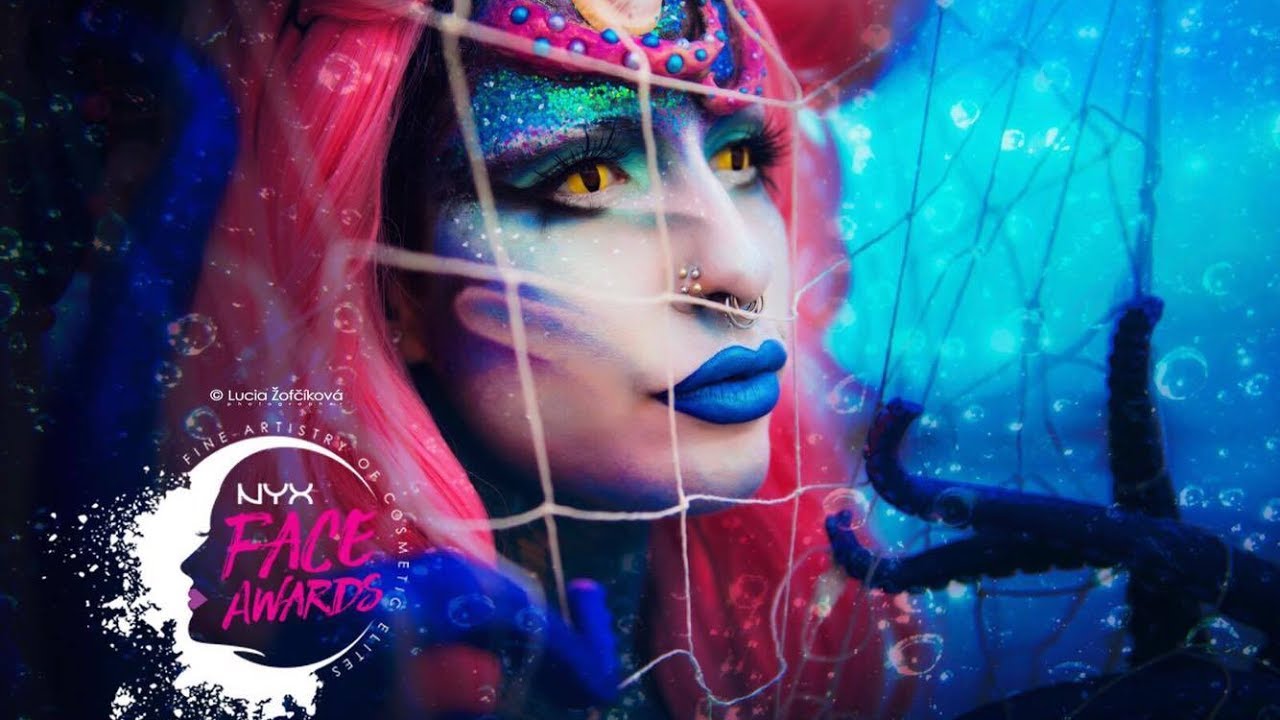 Sea Creature / Podvodne stvorenie - Octopus Lady : NYX Face Awards 2017 ...