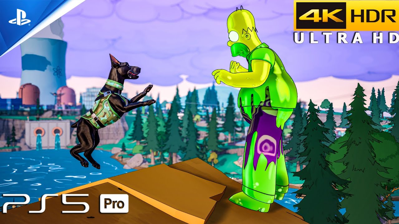 Fortnite (PS5 Pro) 4K 120FPS HDR Gameplay (Seanson Simpsons) - YouTube