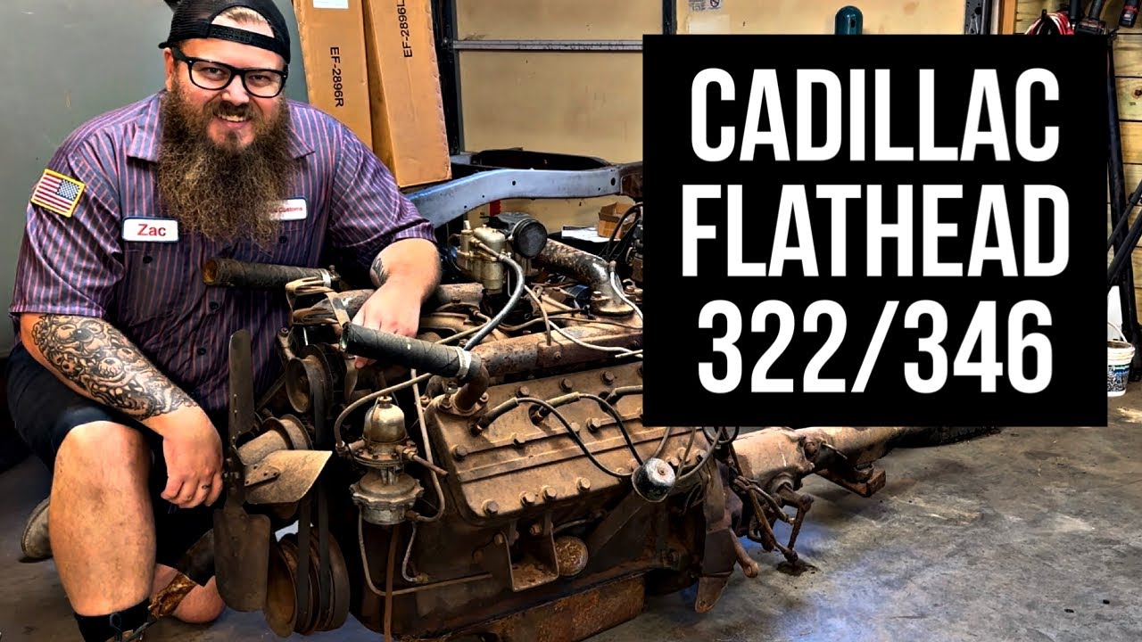 Cadillac Flathead 322 & 346 - YouTube