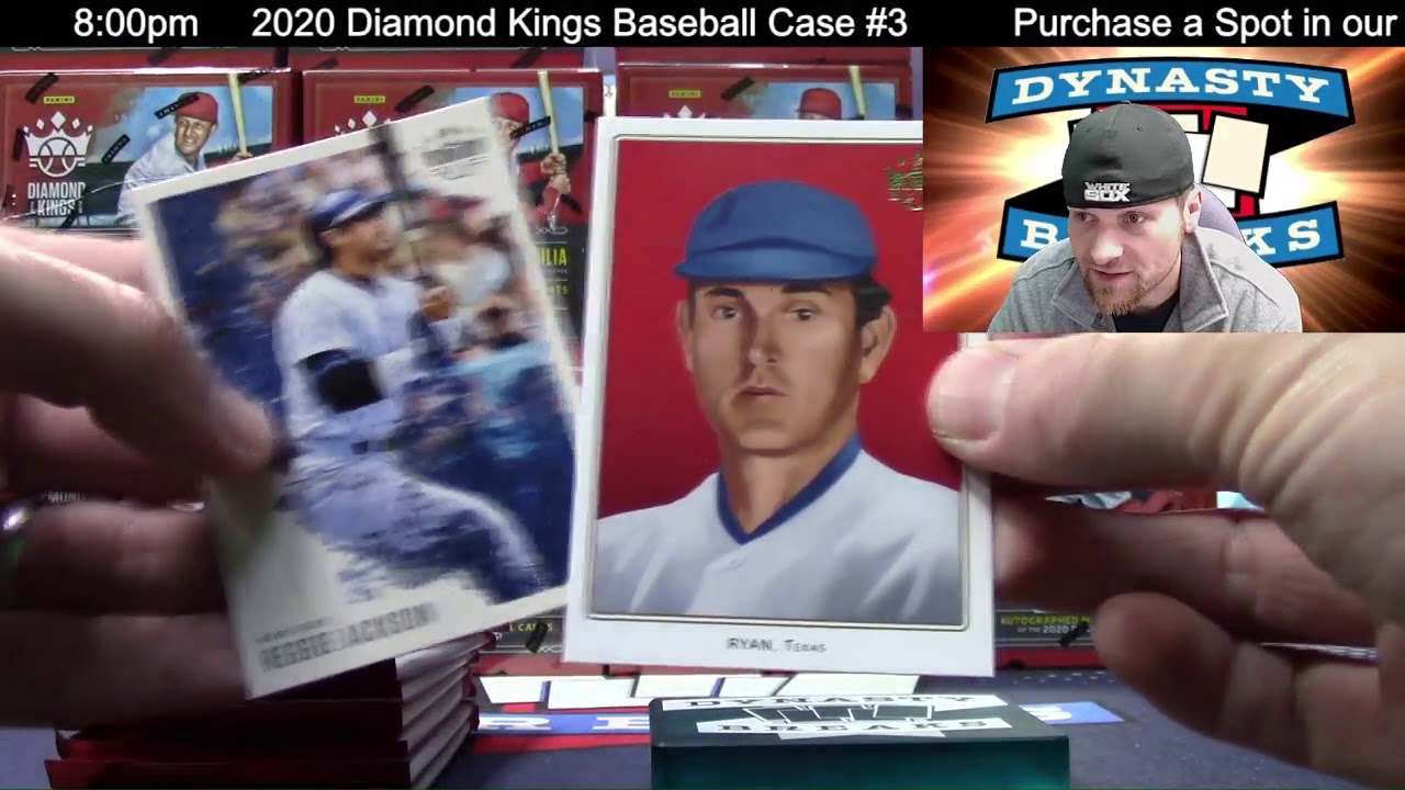 2020 Diamond Kings Baseball Card 12 Box Case Break #3 Sports Cards ...