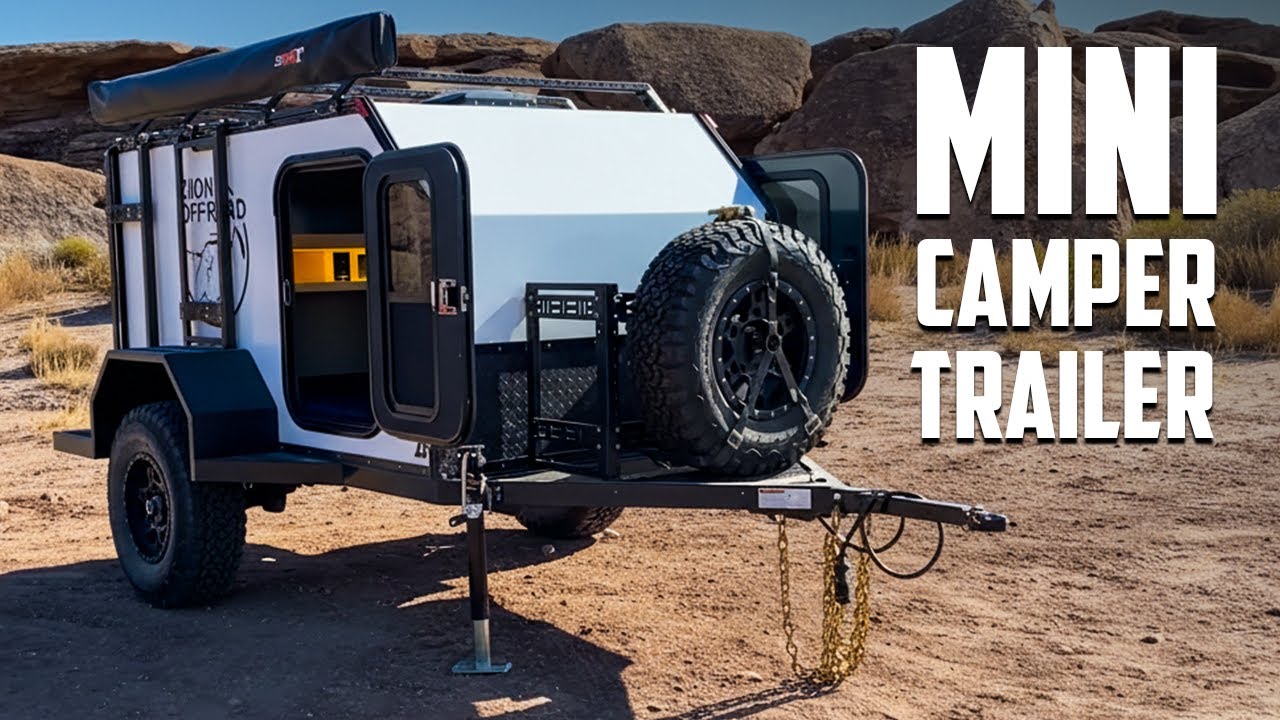 20 Affordable Mini Camper Trailers for Outdoors - YouTube