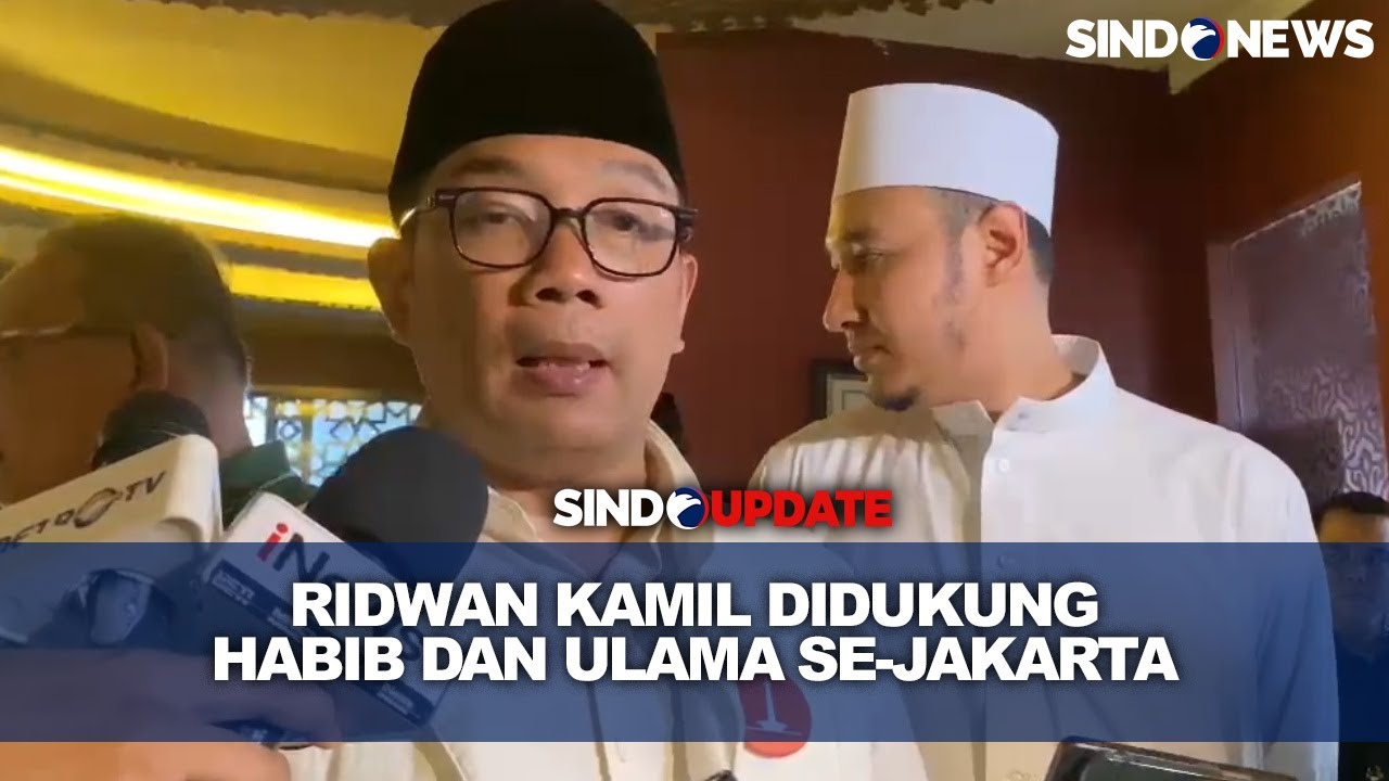 Didukung Habib dan Ulama se-Jakarta, Ridwan Kamil Optimistis Menang 1 ...