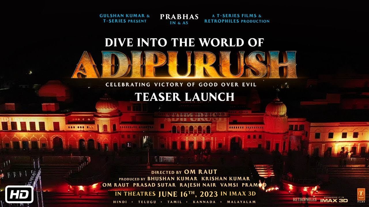 Adipurush Teaser Event Ayodhya | Dive Into The World Of Adipurush ...