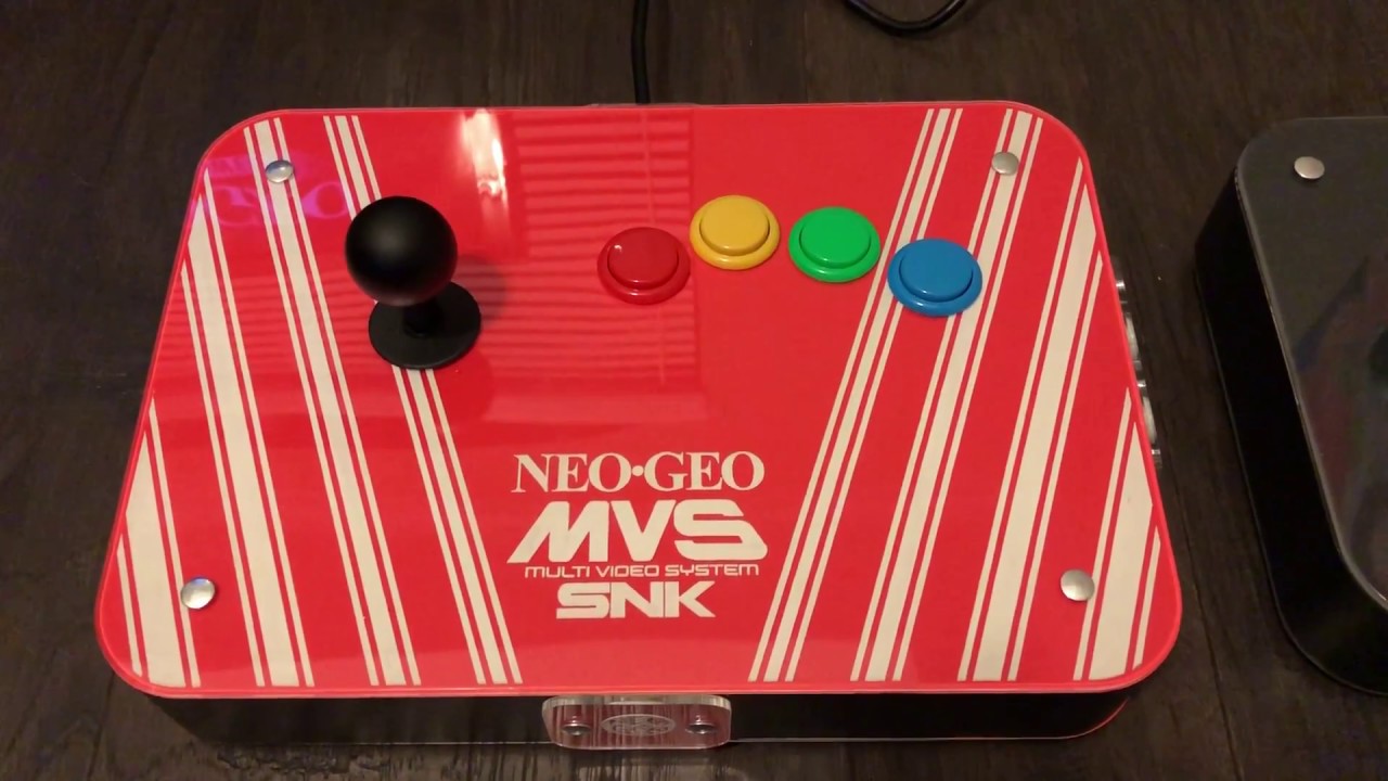 Neo Geo AES and MVS Custom Arcade Stick by Retro StockPile - YouTube
