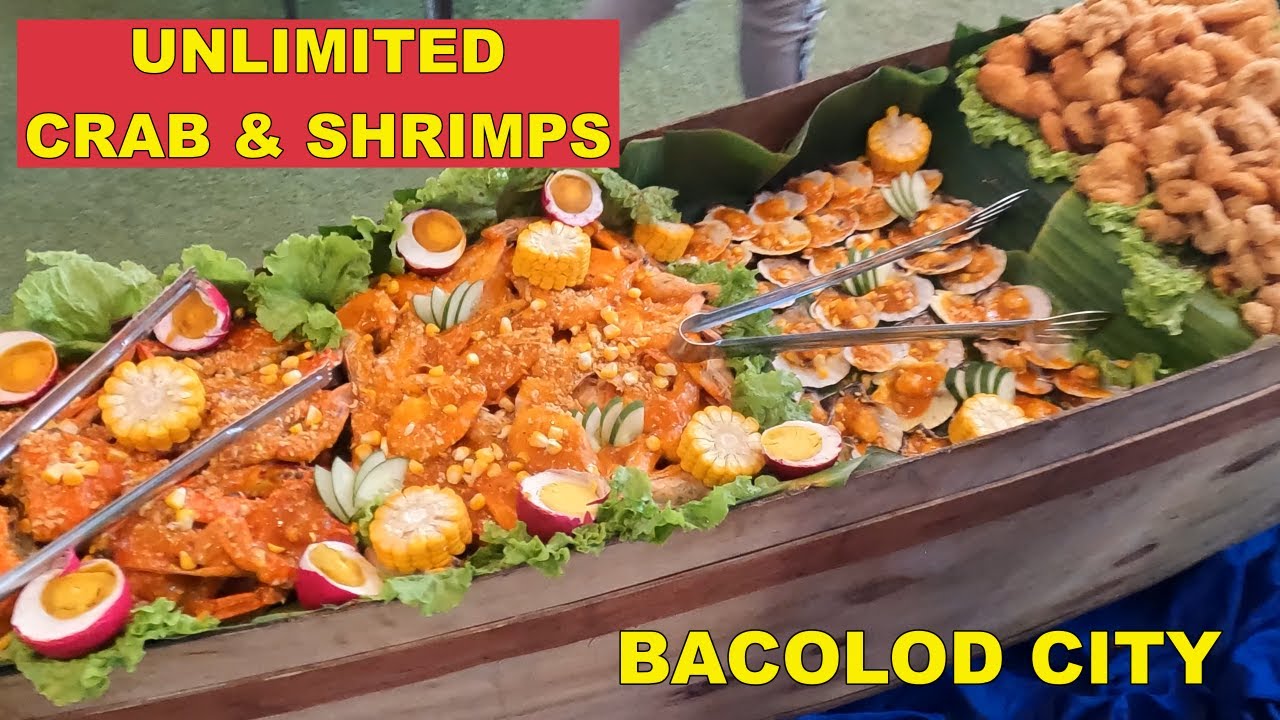 UNLIMITED CRABS & SHRIMPS IN BACOLOD CITY - YouTube