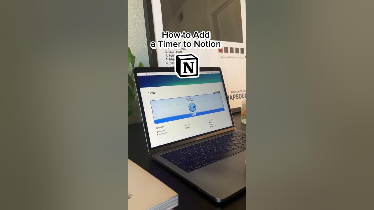 How to add a timer to Notion for work and studying #notion #productivity #notionapp - YouTube