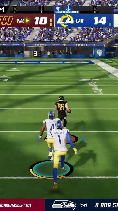 slants on lock inside the redzone - YouTube