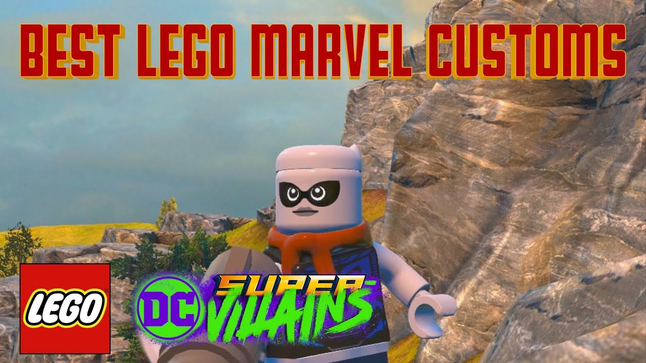 Best Lego Marvel Custom Characters in DC Supervillains!! - YouTube