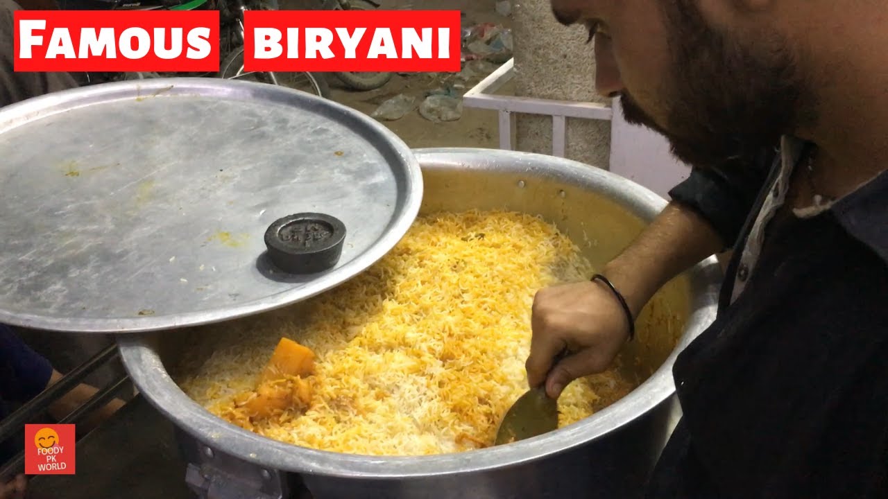 Most Famous Al Hamrah Biryani | Karachi Street Food | Best Biryani In ...