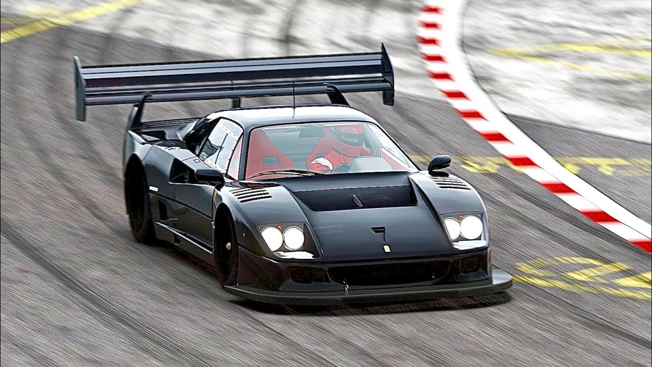 Ferrari F40 GTR-R IS A MONSTER! Top Gear Track - YouTube