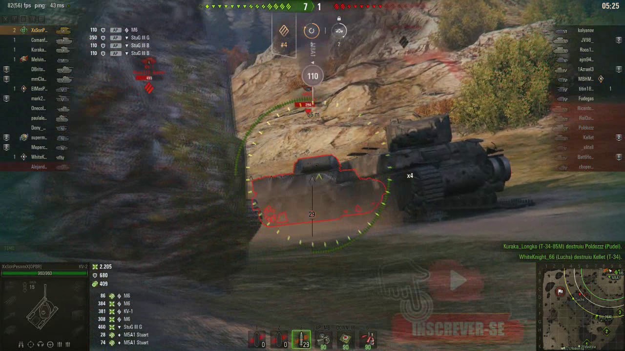 World of Tanks KV2 - 5 Kills 3,1K Damage - YouTube