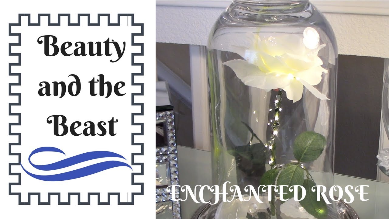 DIY ENCHANTED ROSE BEAUTY ROOM || HOW TO MAKE A BEAUTY AND THE BEAST ...
