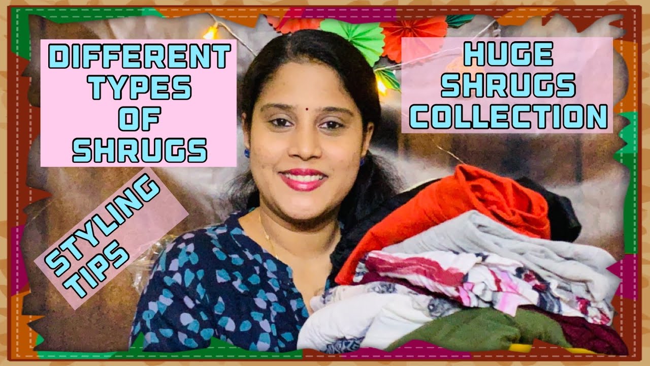 Different Types of Shrugs|Huge Shrugs Collection|How to style shrugs in ...