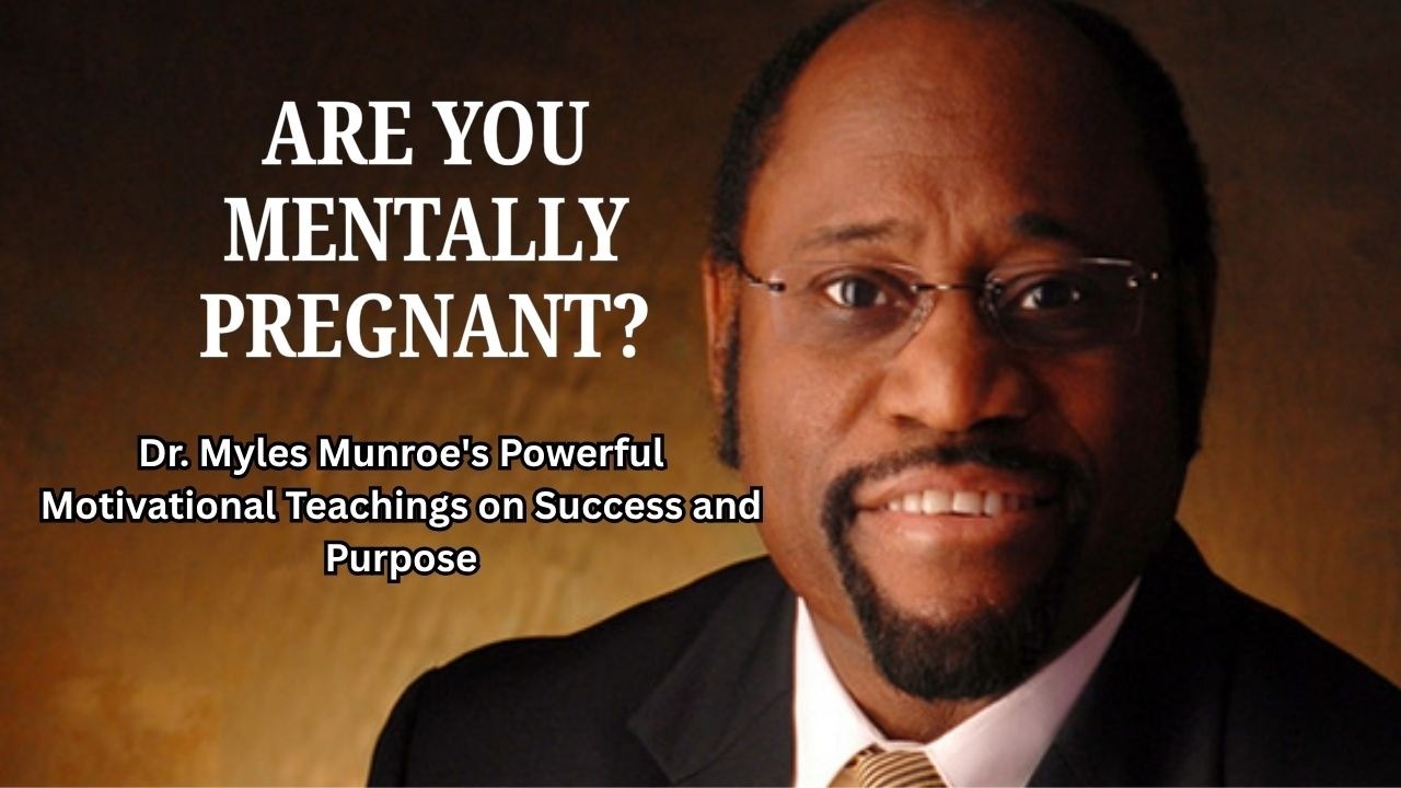 Dr. Myles Munroe's Top 4 Keys To Success And Purpose - YouTube