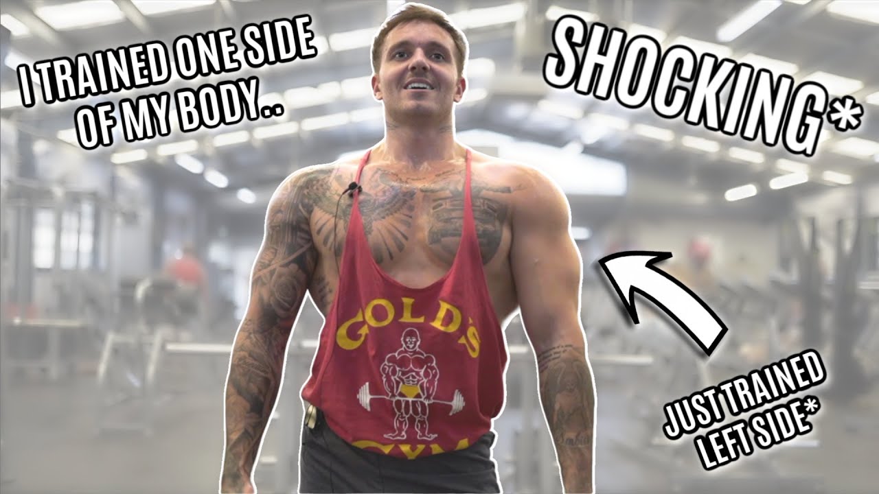 I Trained Only One Side of My Body For a Gym Session and This Is What ...