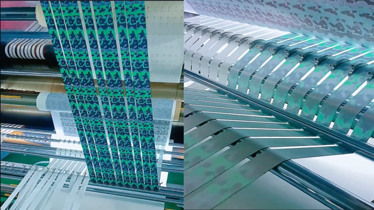 High speed lanyard ribbon heat press printing machine for double side ...